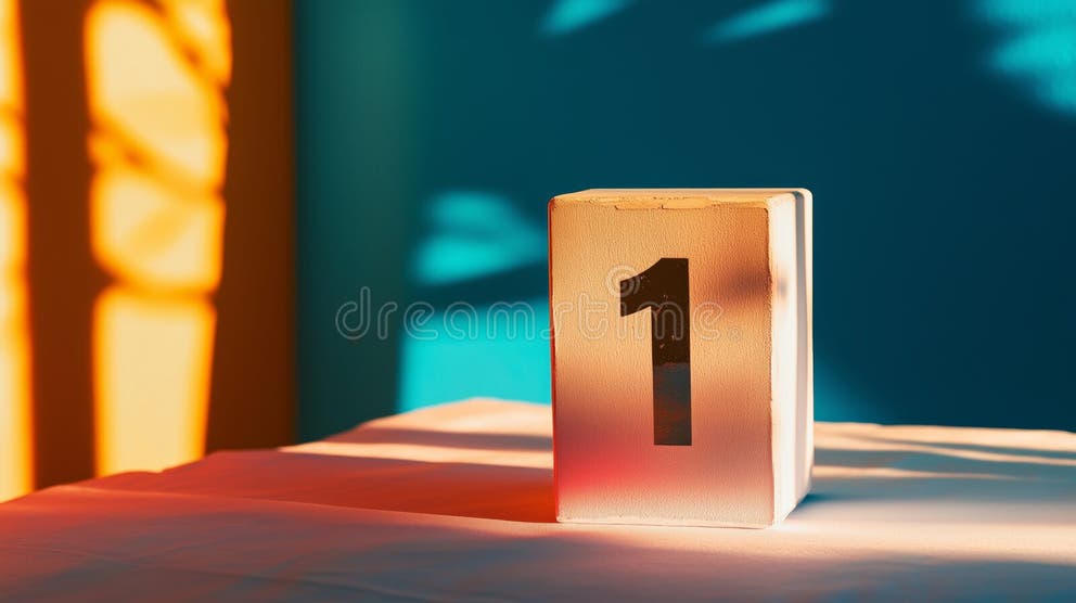 Number One Background Horizontal Simplicity Stock Image - Image of ...