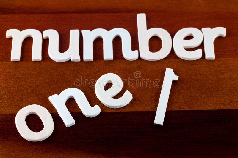 The number one stock image. Image of education, letters - 67286181
