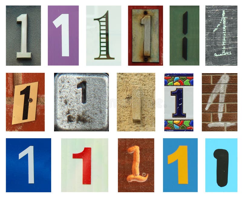 Number one stock image. Image of natural, graphic, composite - 47959347