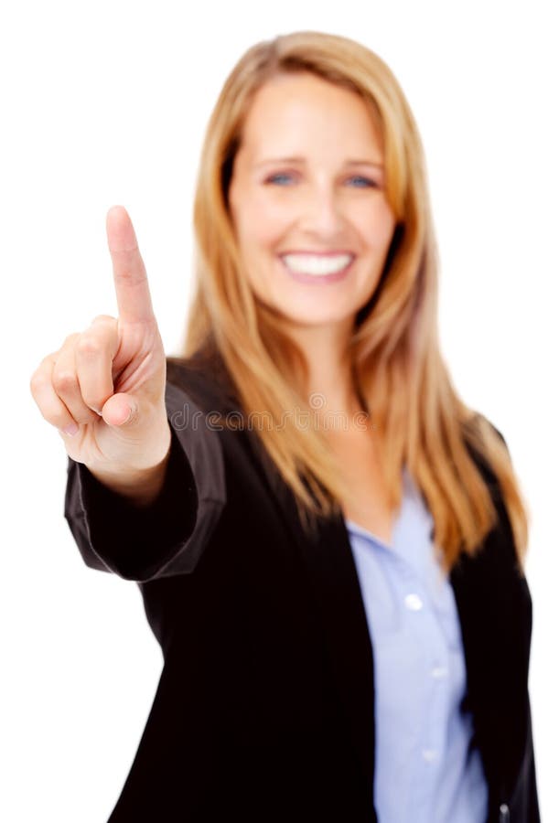 Number one hand gesture stock image. Image of businessperson - 24135585