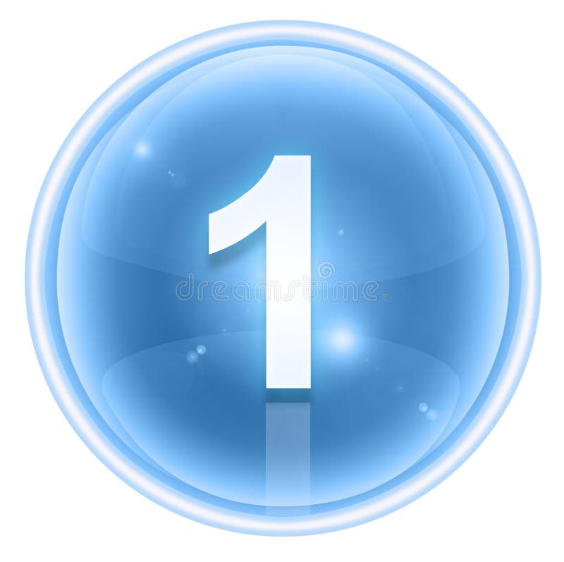 Number icon ice stock illustration. Illustration of isolated - 291885386