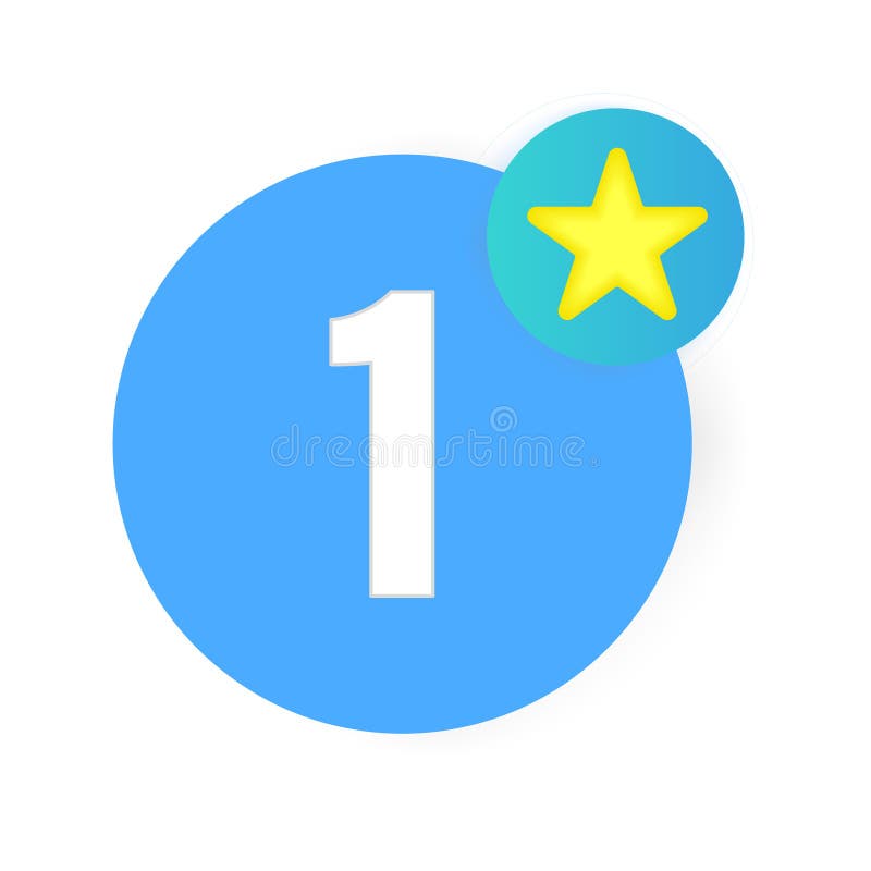 Number One Icon Stock Illustrations – 42,665 Number One Icon Stock ...