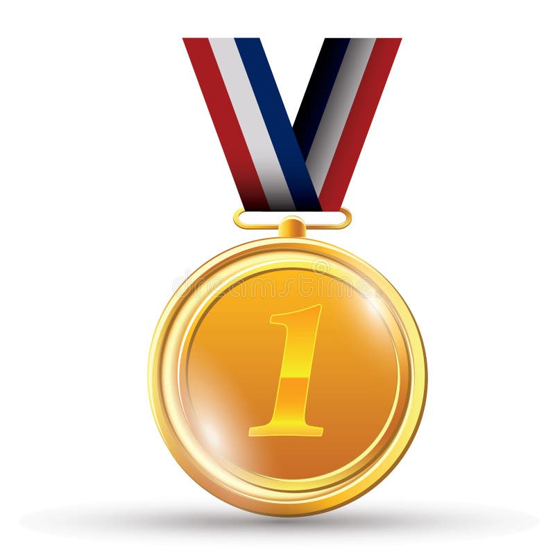 Number One Medal Stock Illustrations – 4,146 Number One Medal Stock ...