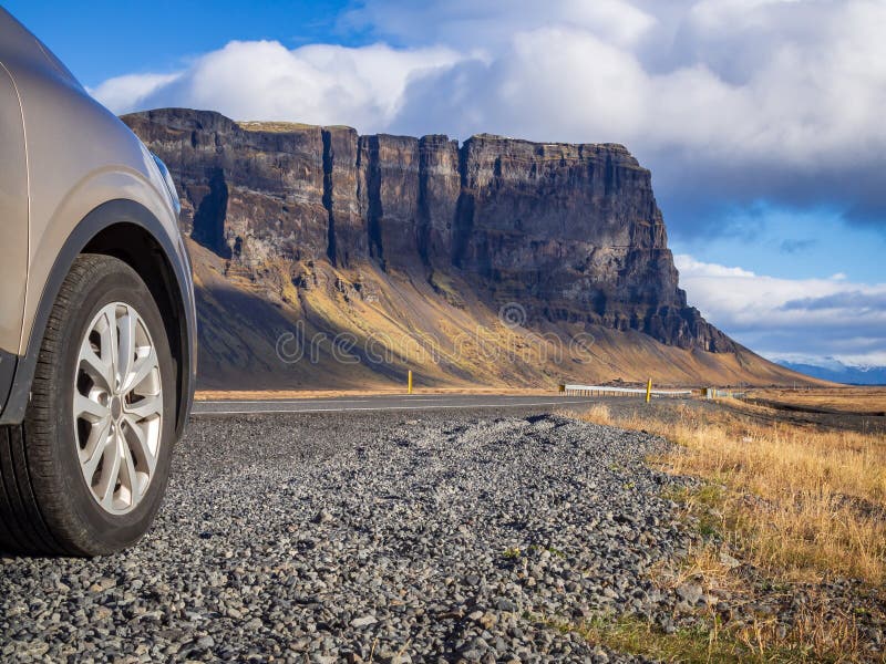 Number One Road Route One, Iceland Stock Photo - Image of europe, ring ...