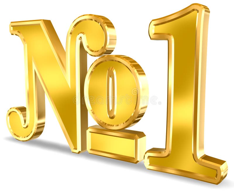 Number One stock illustration. Illustration of number - 22920679