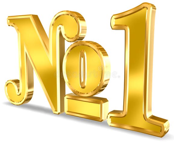 Number One Symbol First Sign Stock Illustrations – 6,724 Number One ...