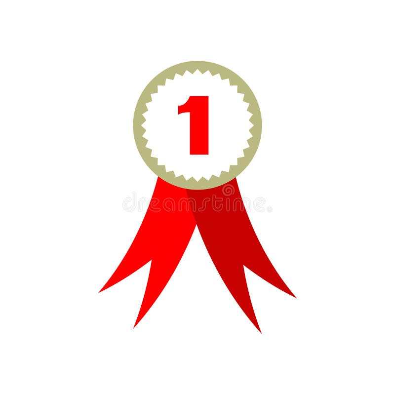 Number one sign stock vector. Illustration of label - 173758586