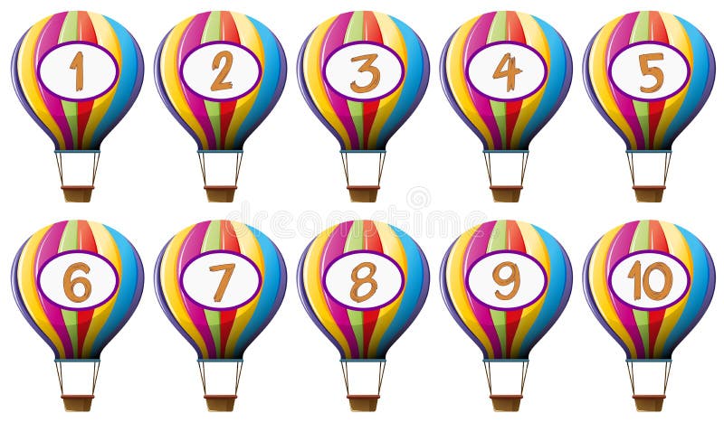 Set of colorful numbers stock vector. Illustration of drawing - 124228823 Set of colorful numbers stock vector. Illustration of drawing - 124228823