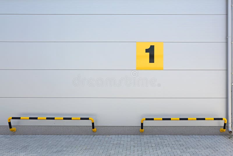Number One Warehouse stock image. Image of rails, exterior - 59039533