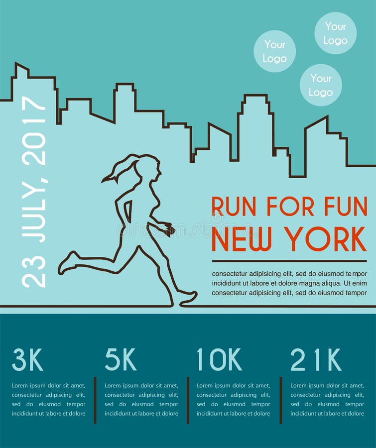 Number One Winner at a Finish Line. Poster Design Template Stock Vector ...