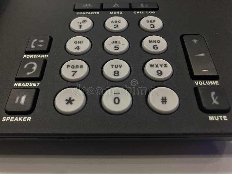Number pad stock image. Image of press, equipment, talk - 97615449