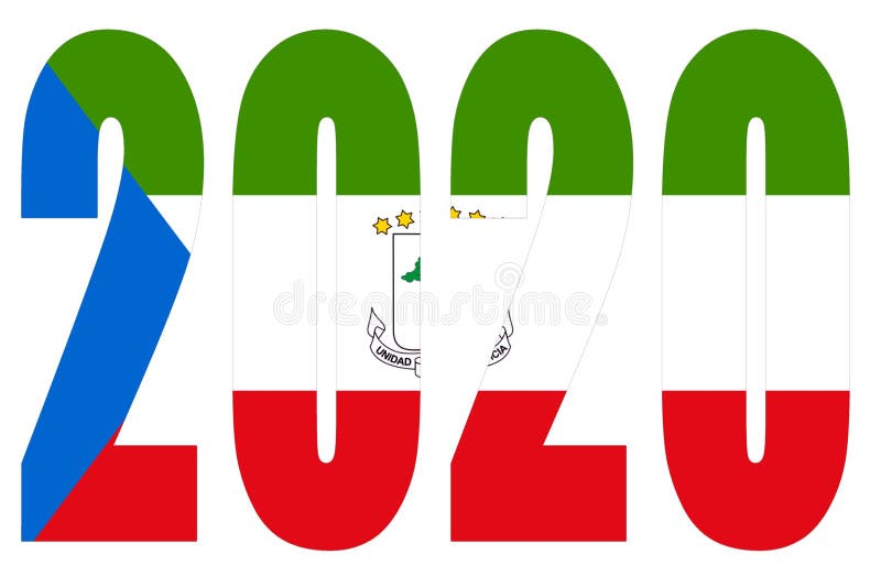 2020 Number Paper Art Text Design. Holiday Illustration Stock ...