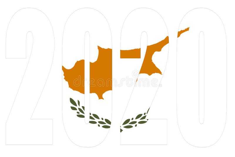 2020 Number Paper Art Text Design. Holiday Illustration Stock ...