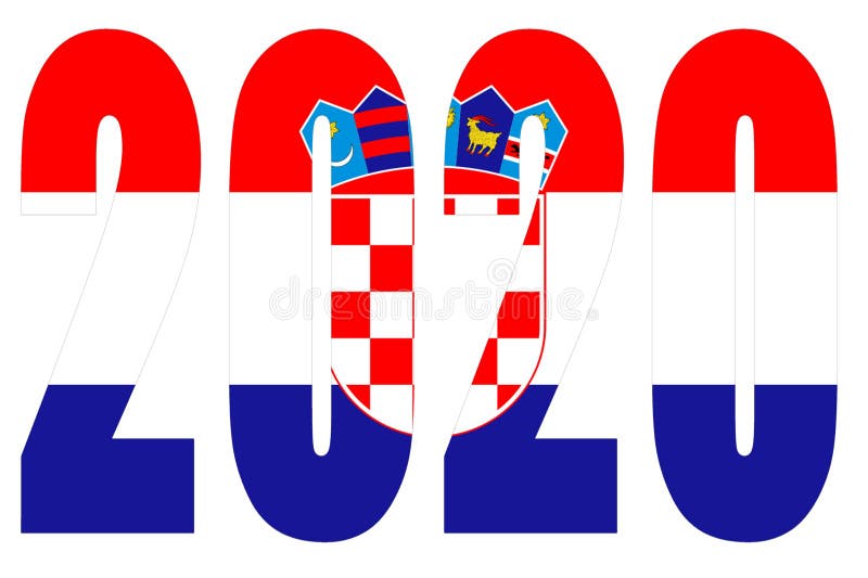 2020 Number Paper Art Text Design. Holiday Illustration Stock ...