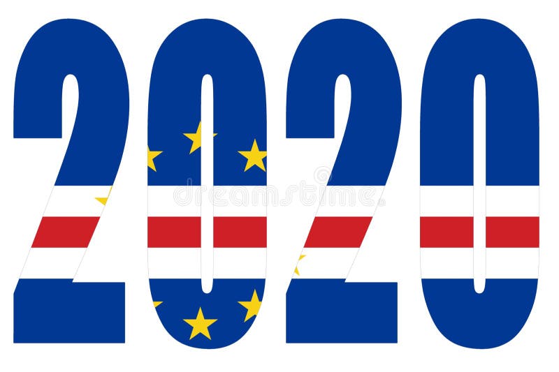 2020 Number Paper Art Text Design. Holiday Illustration Stock ...