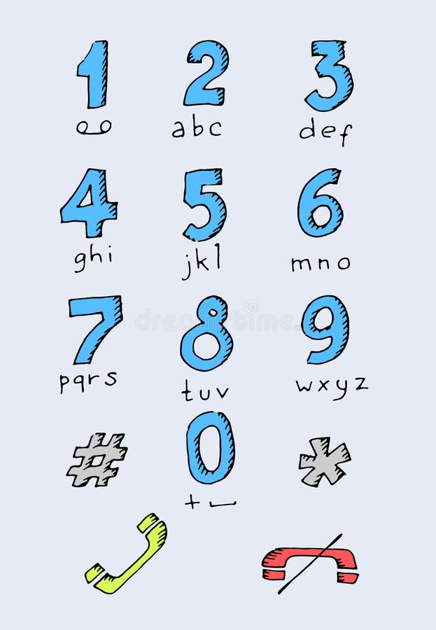 Keypad Special Characters Stock Illustrations – 10 Keypad Special ...