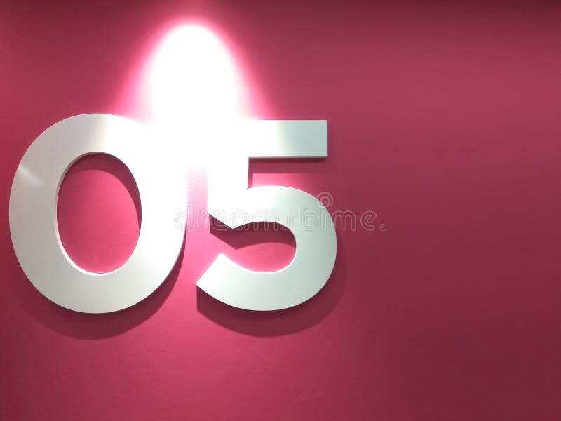 Number 05 stock image. Image of wallpaper, light, number - 88709053