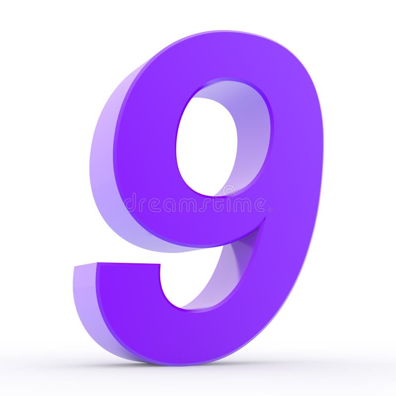 Purple Number 9