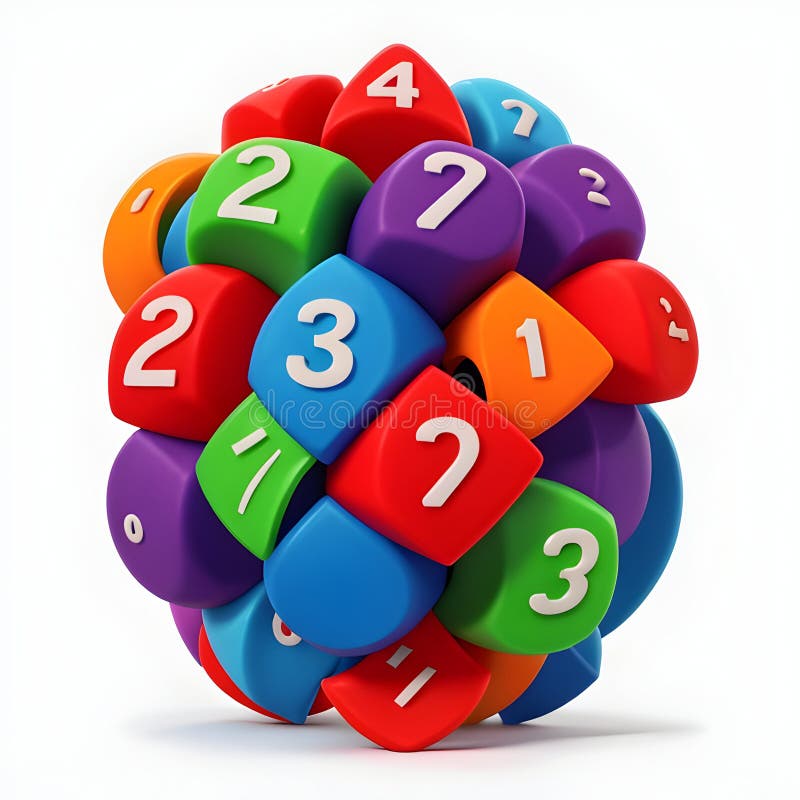 A Number Puzzle. Multicoloured Geometric Figures. the Concept of ...