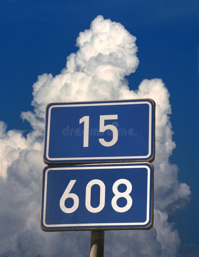 Number road signs stock photo. Image of shape, number - 34368010