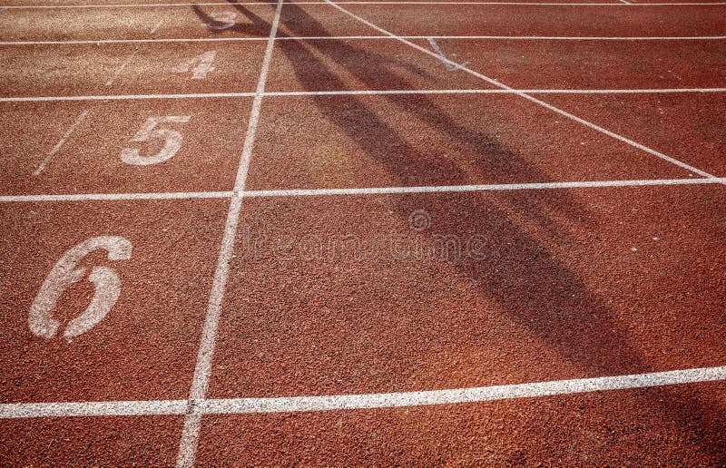 Number 2 on running track stock photo. Image of calculus - 152961296