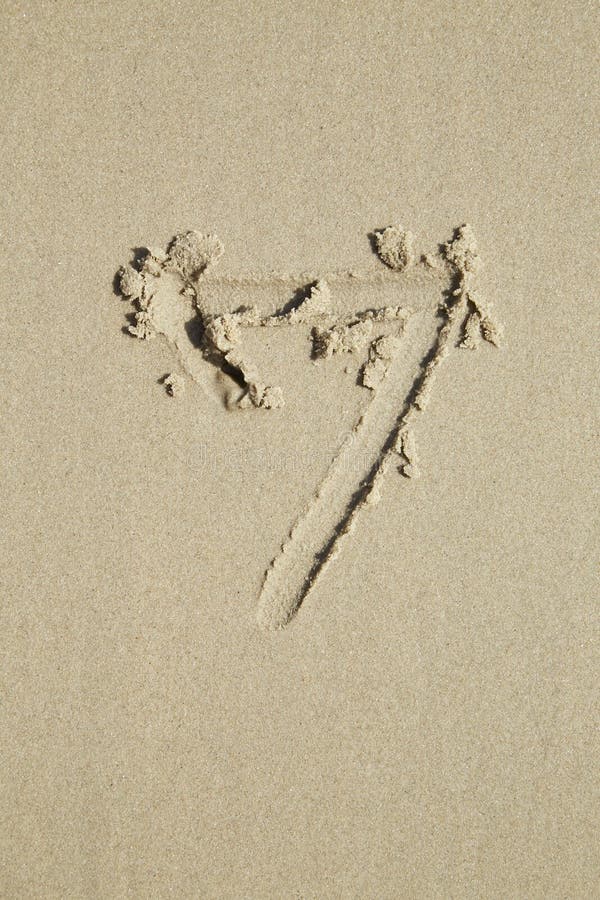 Sand Alphabet stock image. Image of nature, sand, design - 6953217