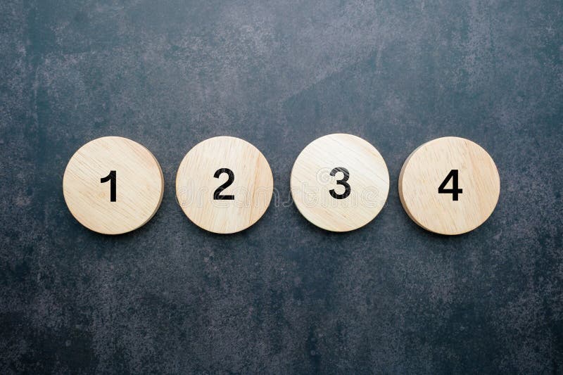 Number Sequence Order Concept Stock Image - Image of concept, rank ...