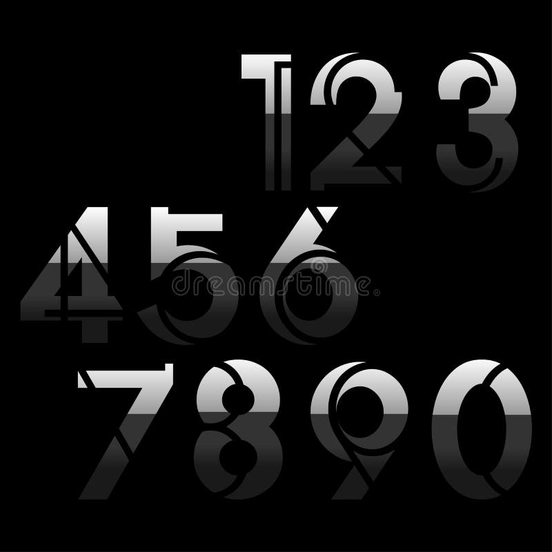 Number sets design stock vector. Illustration of decoration - 39977349