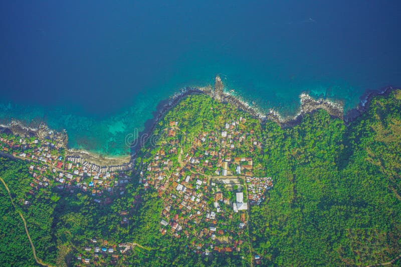 A Number of Settlements from Aerial View Stock Photo - Image of aerial ...