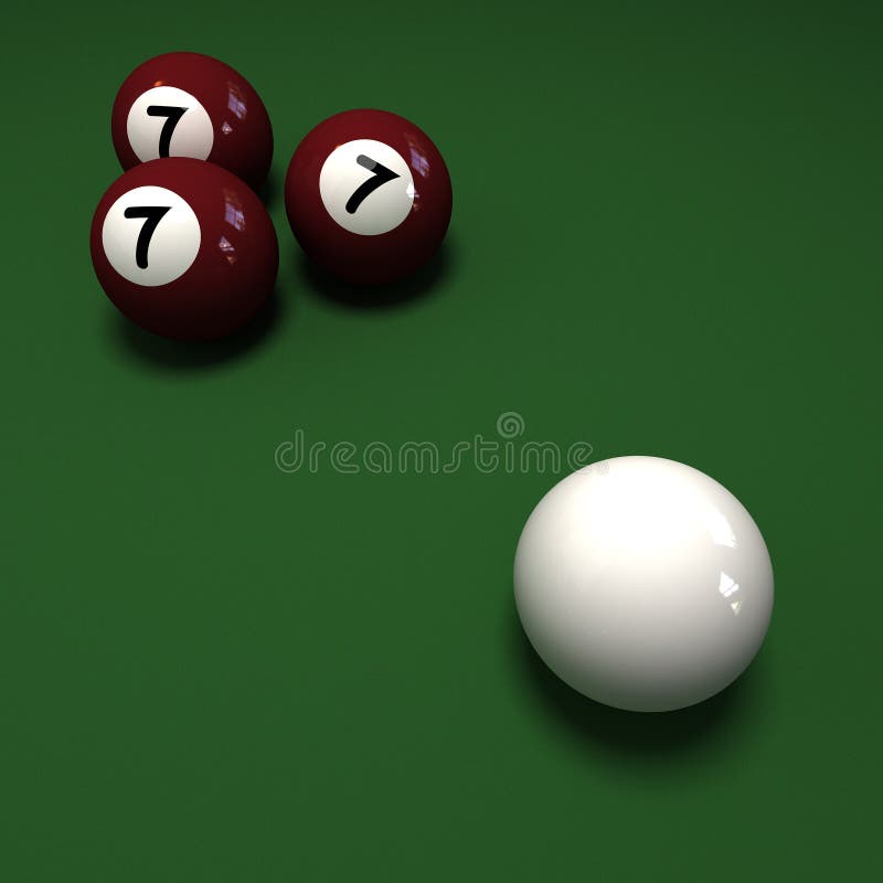 Number seven stock illustration. Illustration of game - 10759117