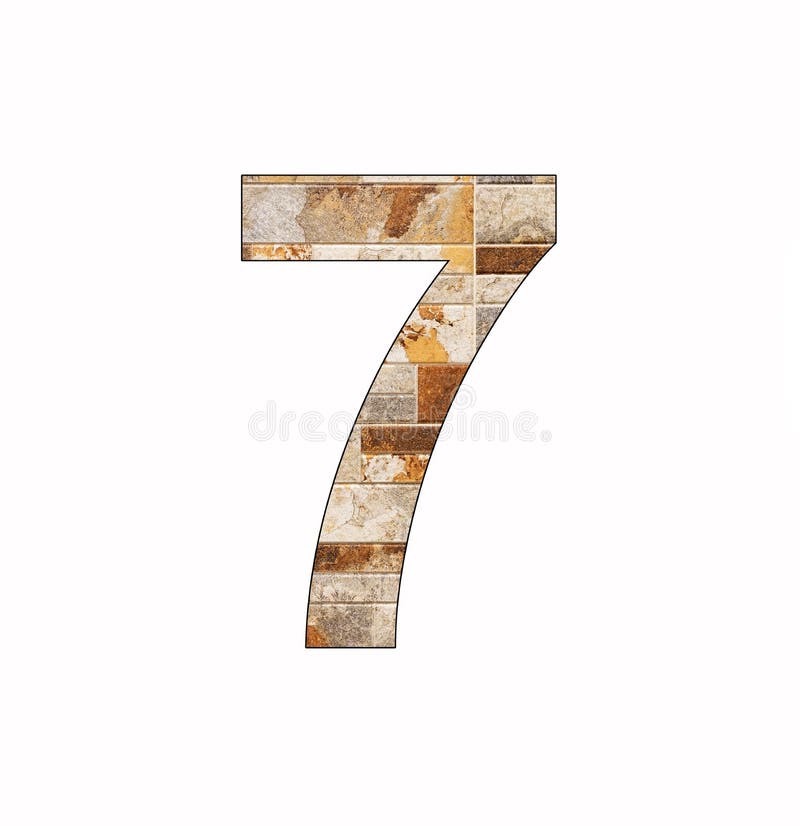 Stone Font Letter 7 Stock Illustrations – 56 Stone Font Letter 7 Stock ...
