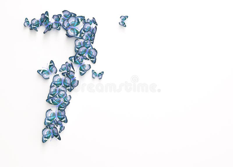 Number seven stock photo. Image of stylish, creative - 53002598