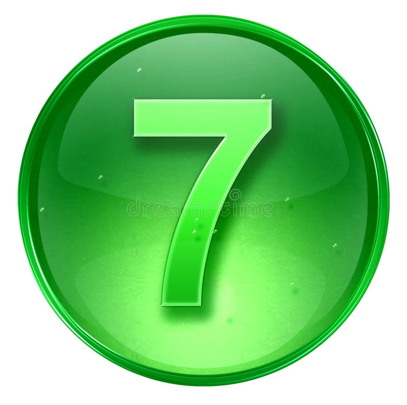 Number Seven Icon. Picture Image: 2398585