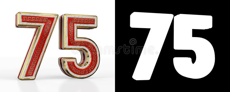 Red Number 75 Stock Illustrations – 304 Red Number 75 Stock ...