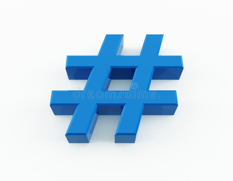 Hash Tag Number Sign Stock Illustrations – 2,012 Hash Tag Number Sign ...