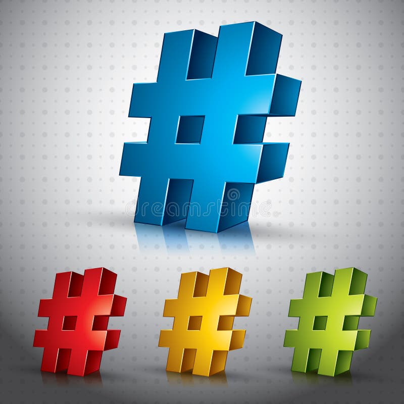 Number Sign. Stock Photo - Image: 24940400
