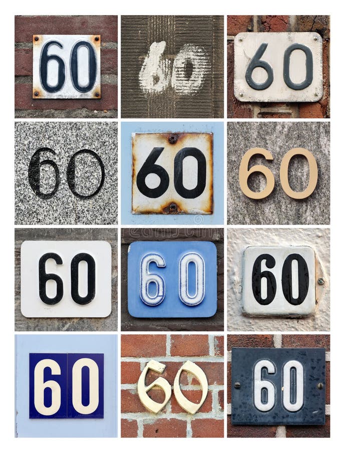 Number 60 sign stock photo. Image of anniversary, numeral - 174804194