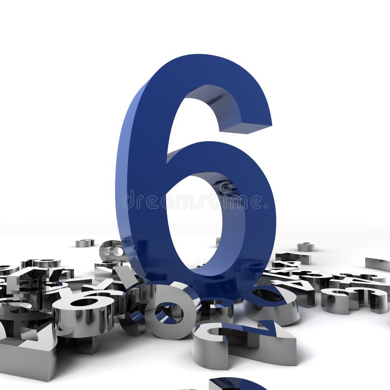 Number Six Seven Stock Illustrations – 10,985 Number Six Seven Stock ...
