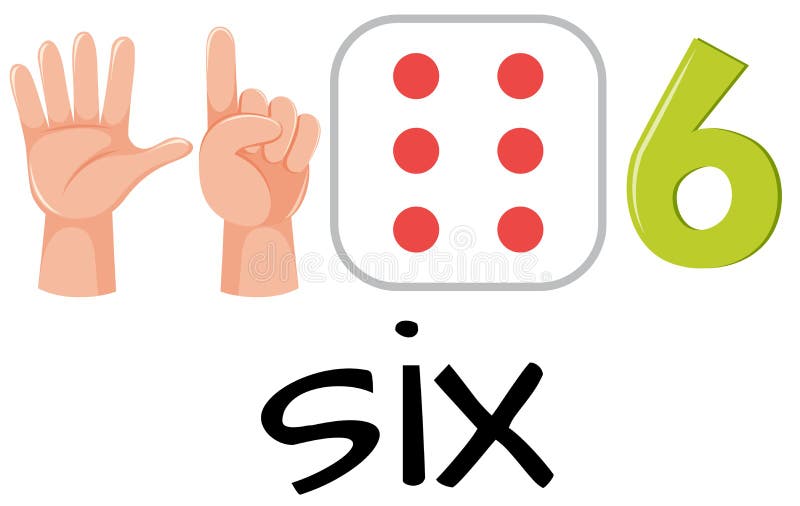 Number Six Seven Stock Illustrations – 10,985 Number Six Seven Stock ...