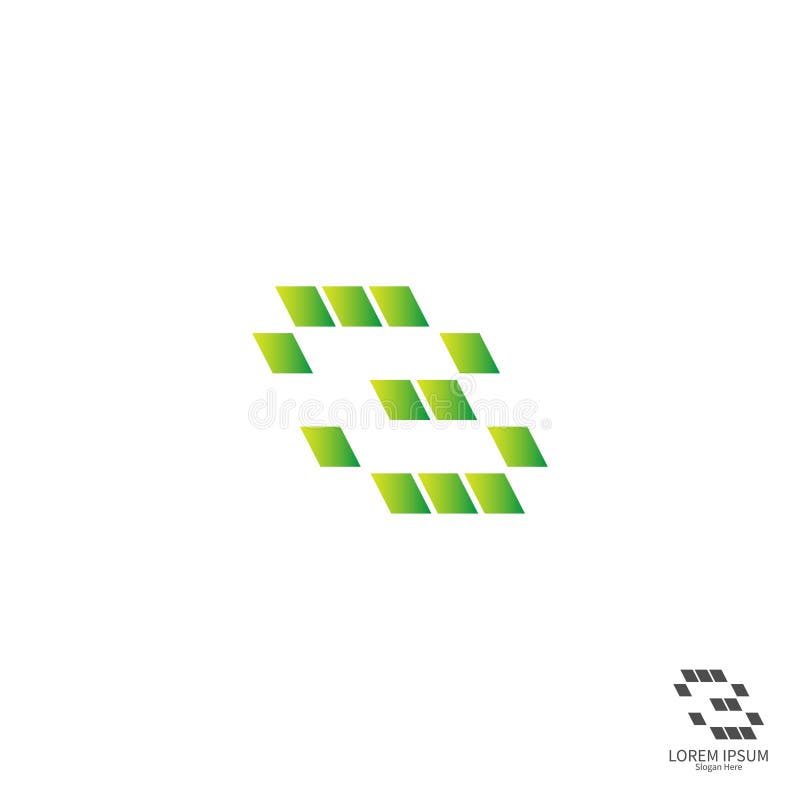 Number 3 Square Logo Icon Concept Design Stock Vector - Illustration of ...