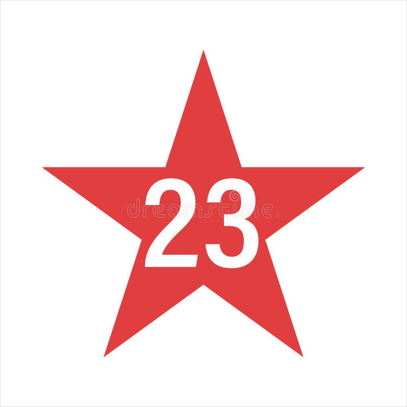 Numeral 23 Stock Illustrations – 80 Numeral 23 Stock Illustrations ...
