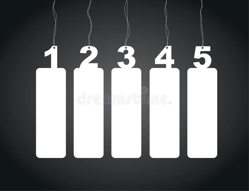 Number tag labels stock vector. Illustration of infomation - 32605725