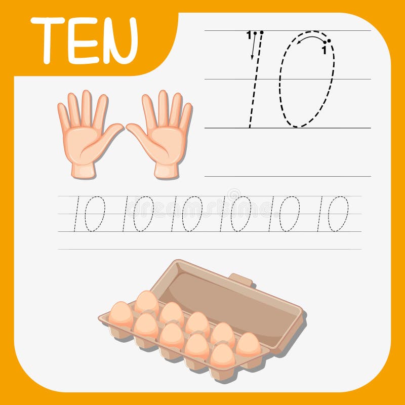 Number Ten Cartoon Stock Illustrations – 811 Number Ten Cartoon Stock ...