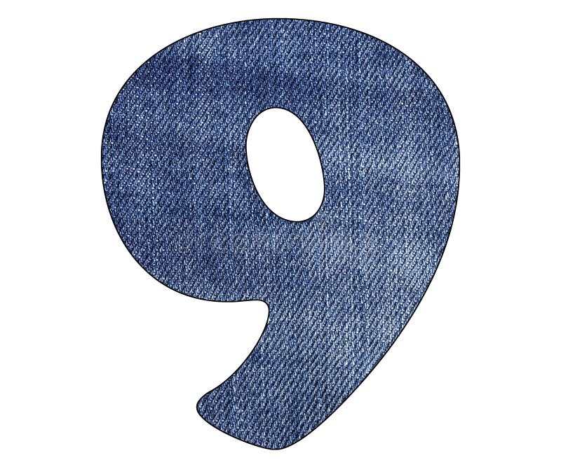 Figure Denim Number Nine Stock Photos - Free & Royalty-Free Stock ...