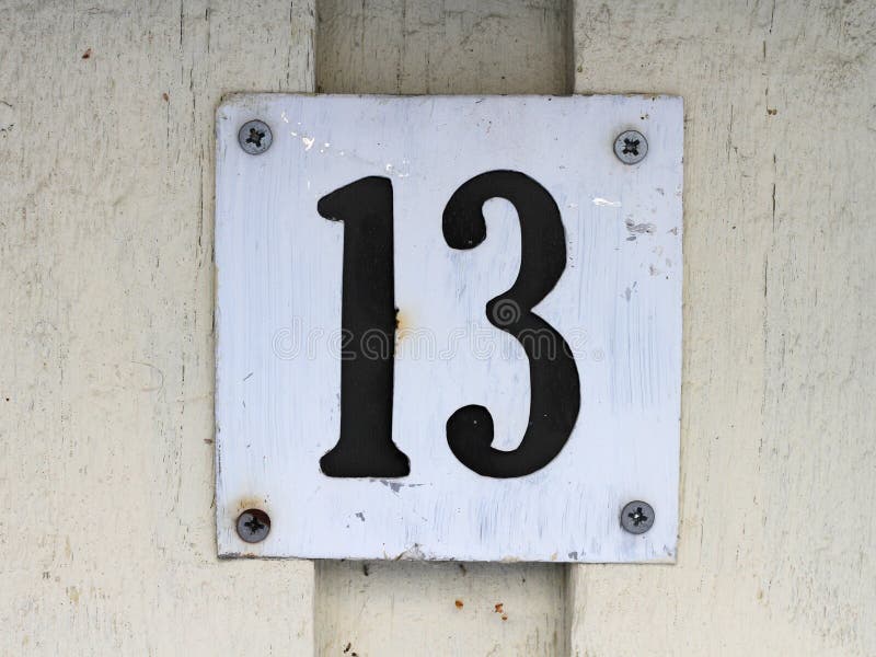 Number thirteen sign stock photo. Image of numbered, grungy - 29319382