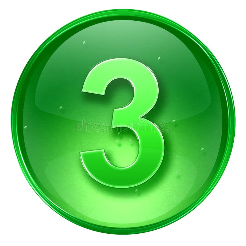 Number 3 stock vector. Illustration of alphabet, character - 8035004