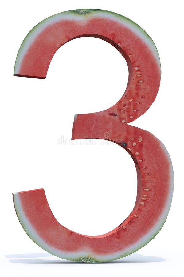 Watermelon three colors stock illustration. Illustration of natural ...
