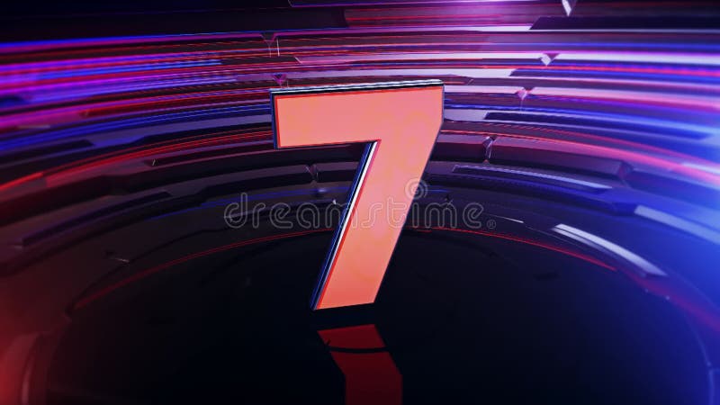 NUMBER 2, Top Ten Numbers Animation , Rendering, Background Stock ...