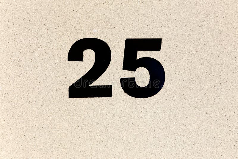 Number Twenty Five Stock Photos - Download 1,147 Royalty Free Photos