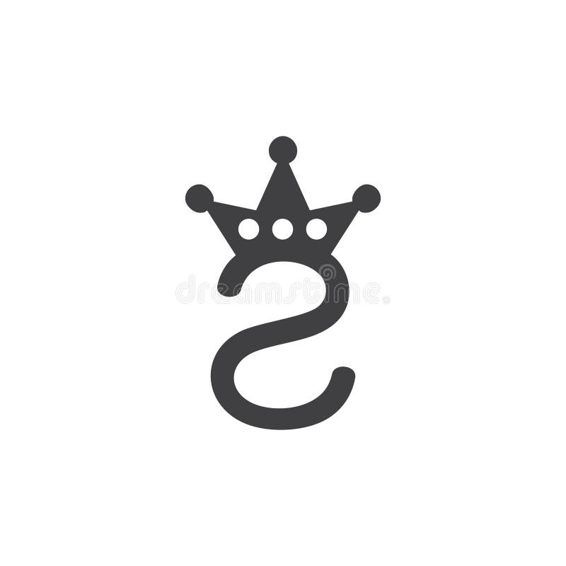 Number Two Crown Simple Geometric Logo Stock Vector - Illustration of ...